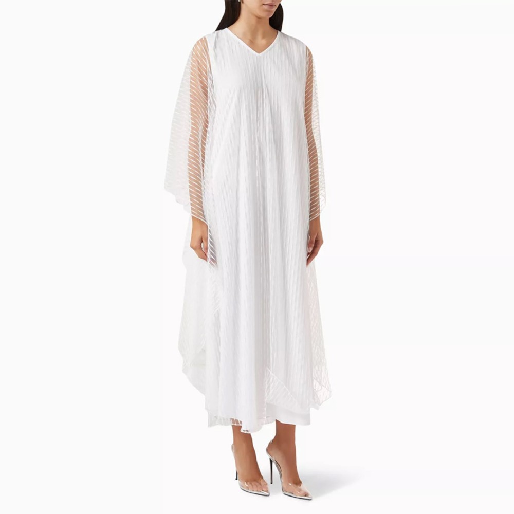 أكثر من 10 تصاميم لعباية العروس، اختاري منها لإطلالات ساحر... - جمالك